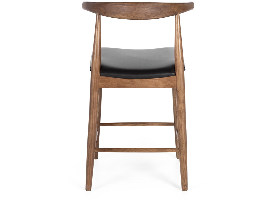 Elbow Barstool Deep Oak